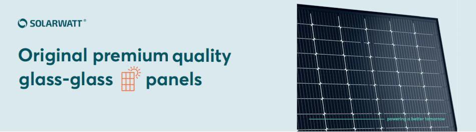 Solarwatt Glass-Glass - auream energy
